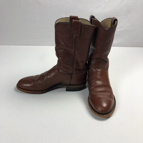 Justin Boots | Shoes | Justins Leather Boots Style 382 Size 7d | Poshmark